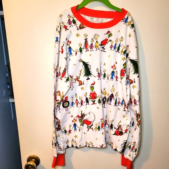 Pottery Barn Kids | Pajamas | Grinch Top | Poshmark
